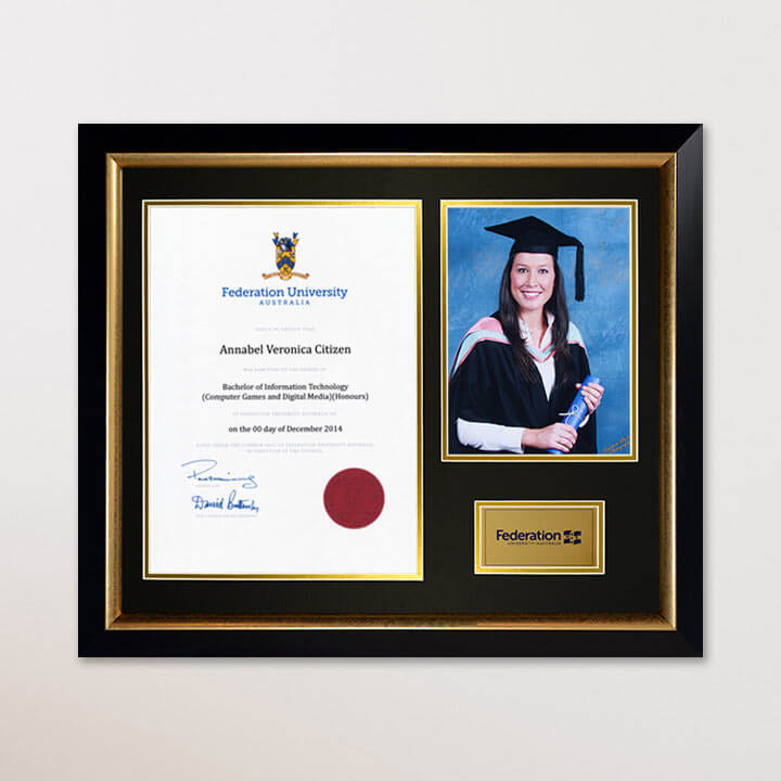 University Degree Frames & Plaques – R & J Framing and Plaques