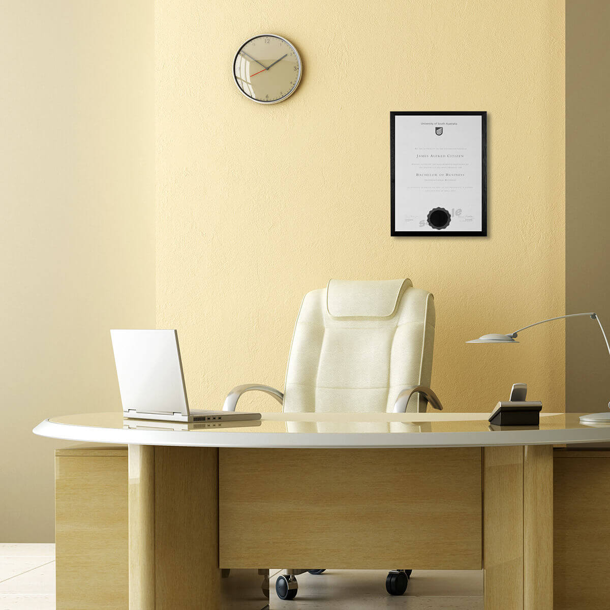 Single Certificate Frame - No Mat – R & J Framing and Plaques